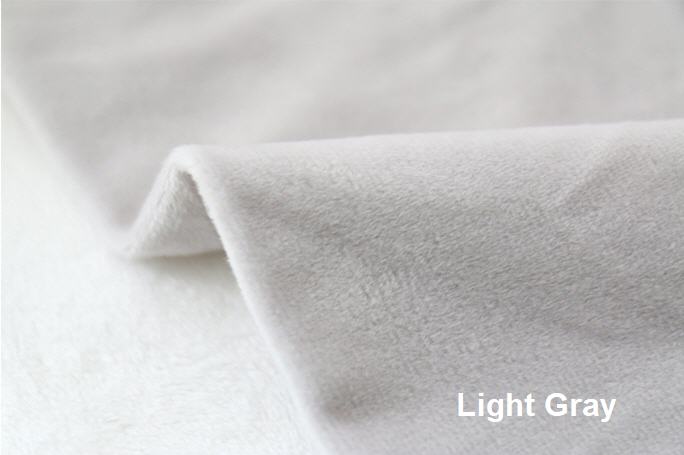 1 mm Smooth Cuddle Minky Fabric, Solid Minky Fabric, 23 Colors– Land of ...