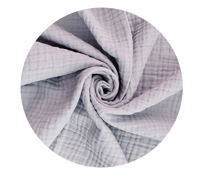 Wrinkled Organic Cotton Gauze, Crinkle Gauze, Triple Layers - 4 Colors ...