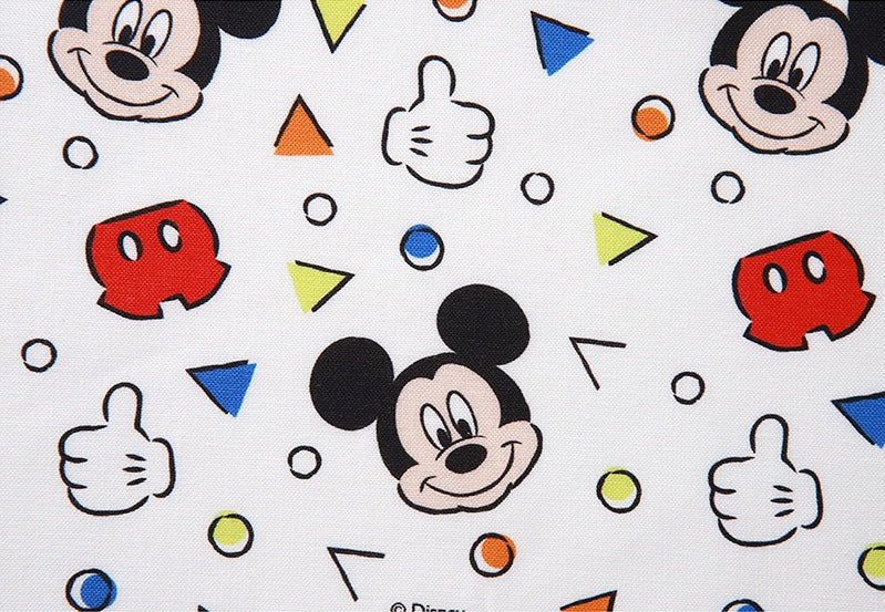 Disney Mickey Mouse Cotton Fabric, Official License, Digital Printing ...