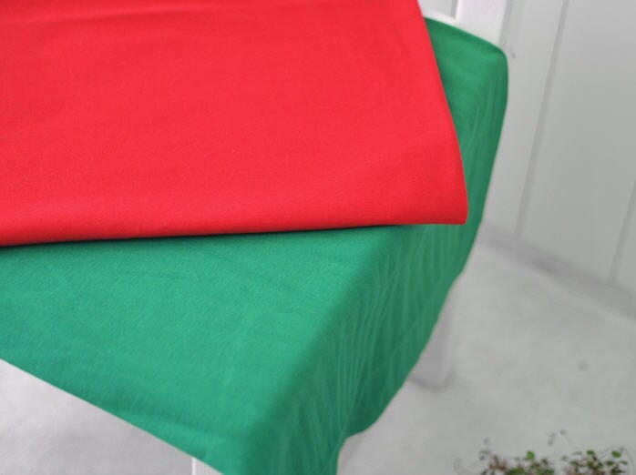 Cotton Ribbing Fabric, 1x1 Ribbing and Binding Knit Fabric, Red– Land ...