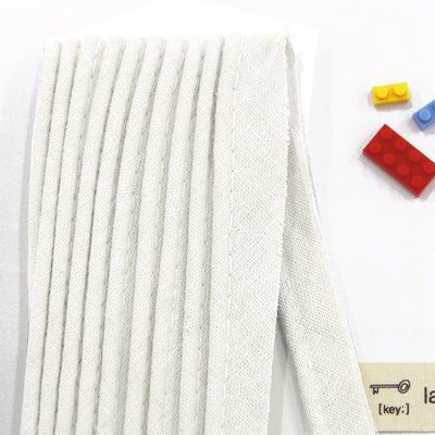 Natural Linen Piping Tape - In White - 3 yards - One pack– Land of Oh ...