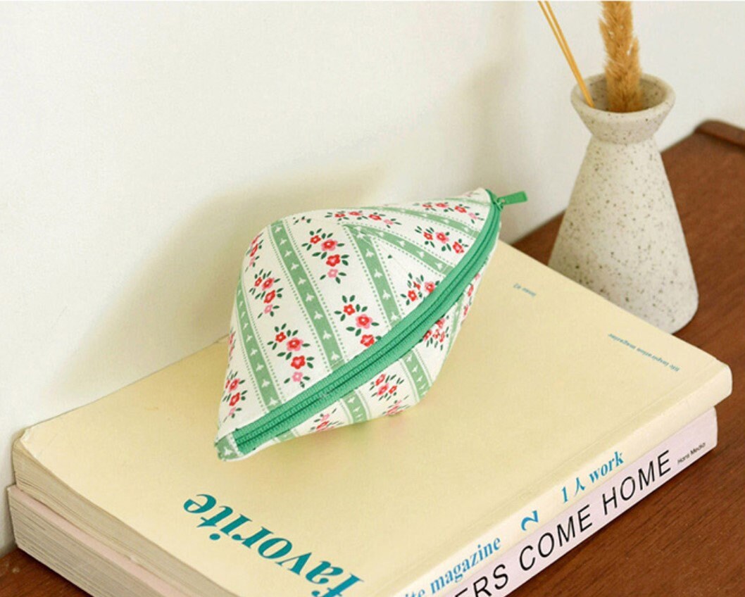 Roti Flower Cotton Fabric in Green, Quality Korean Fabric– Land of Oh ...